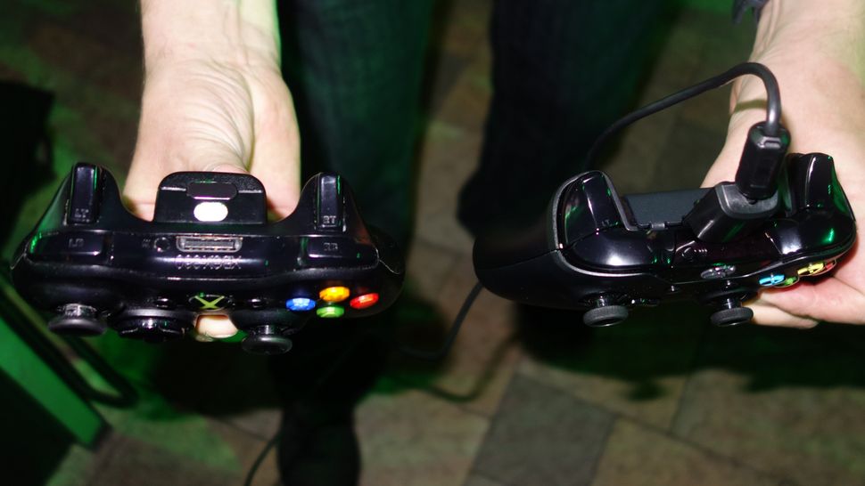 Side-by-side: Xbox One gamepad vs Xbox 360 gamepad | TechRadar
