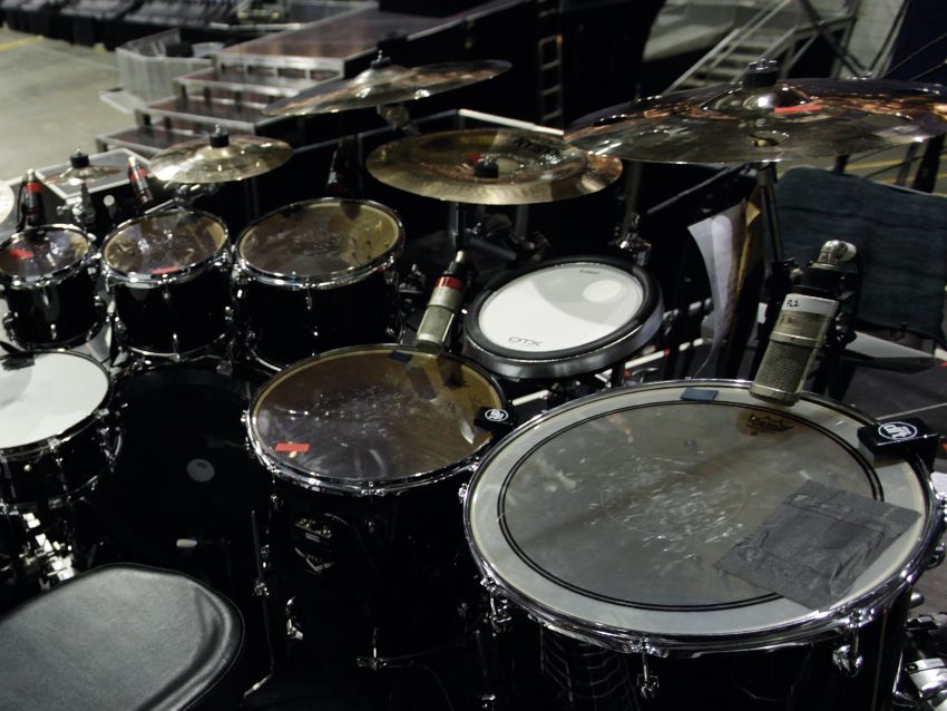 Chris Johnson's Rihanna drum setup in pictures | MusicRadar