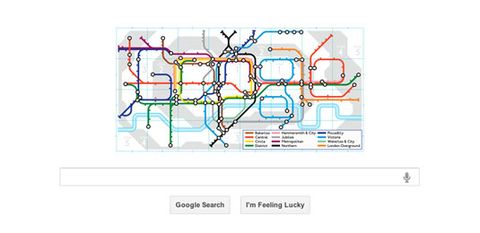 Google Doodle celebrates the London Underground | Creative Bloq