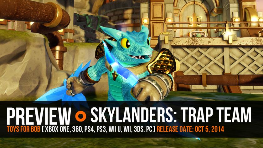 Play as an artichoke that shoots tomatoes in Skylanders Trap Team ...