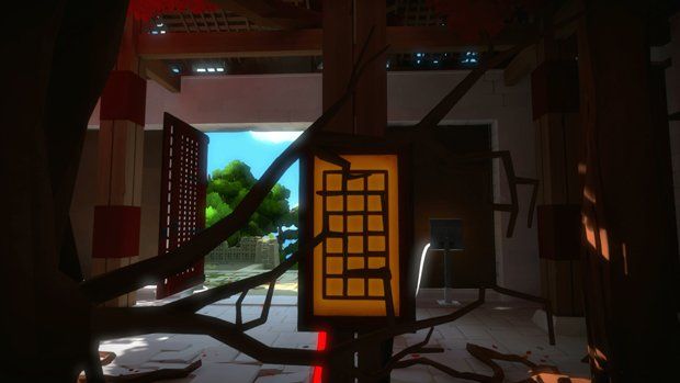 The Witness: Red Tree Temple (Monastery) - The Witness Walkthrough ...