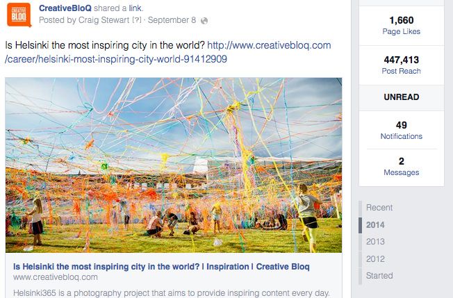 UI design pattern tips: infinite scroll | Creative Bloq