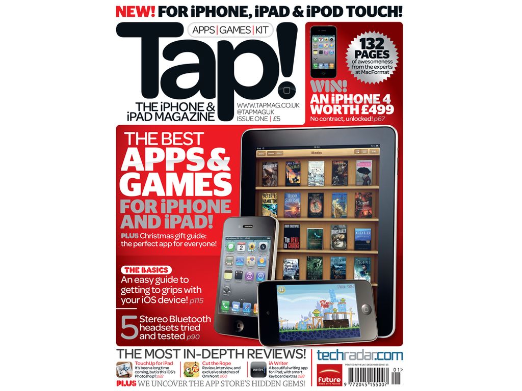 Tap! magazine goes monthly | TechRadar