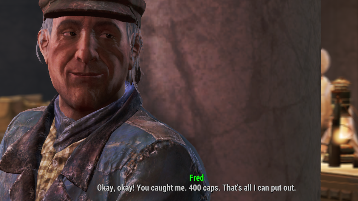 Playing Fallout 4 with charisma, luck, and nothing else | PC Gamer