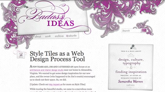 The web designer's guide to style tiles | Creative Bloq