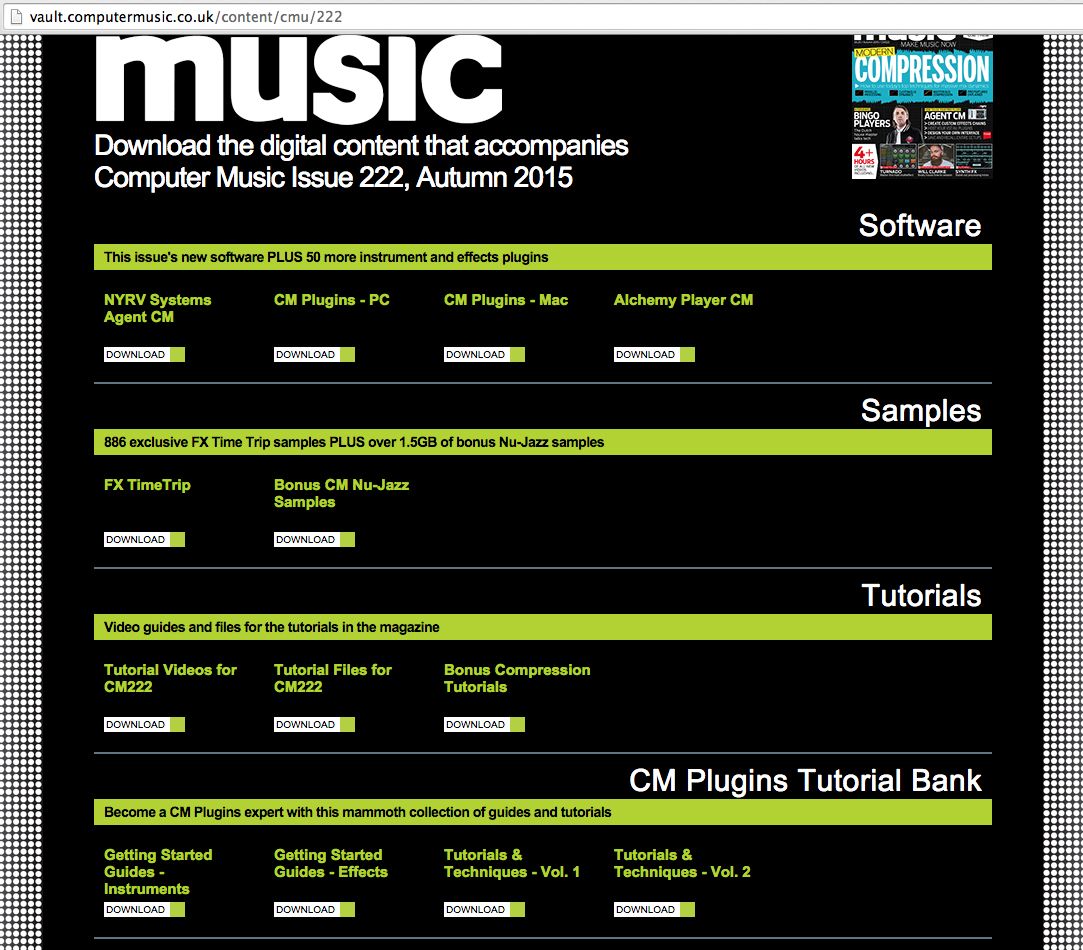 How to use the Computer Music Vault | MusicRadar
