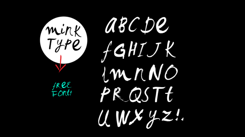Font of the day: Mink Type | Creative Bloq