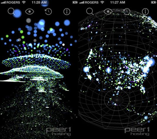 Interactive 3D app charts map of the internet | Creative Bloq