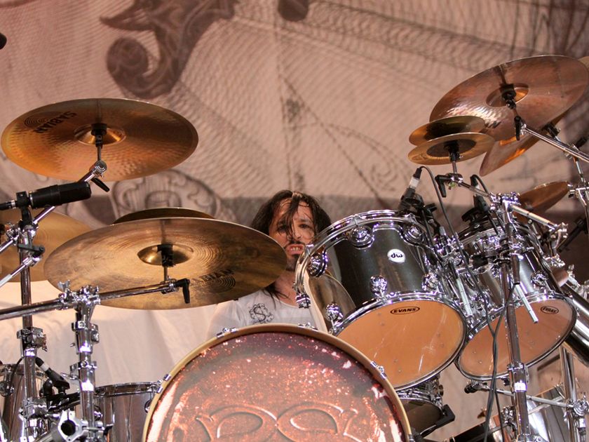 Stone Sour's drum setup in pictures: Roy Mayorga shows off his kit ...