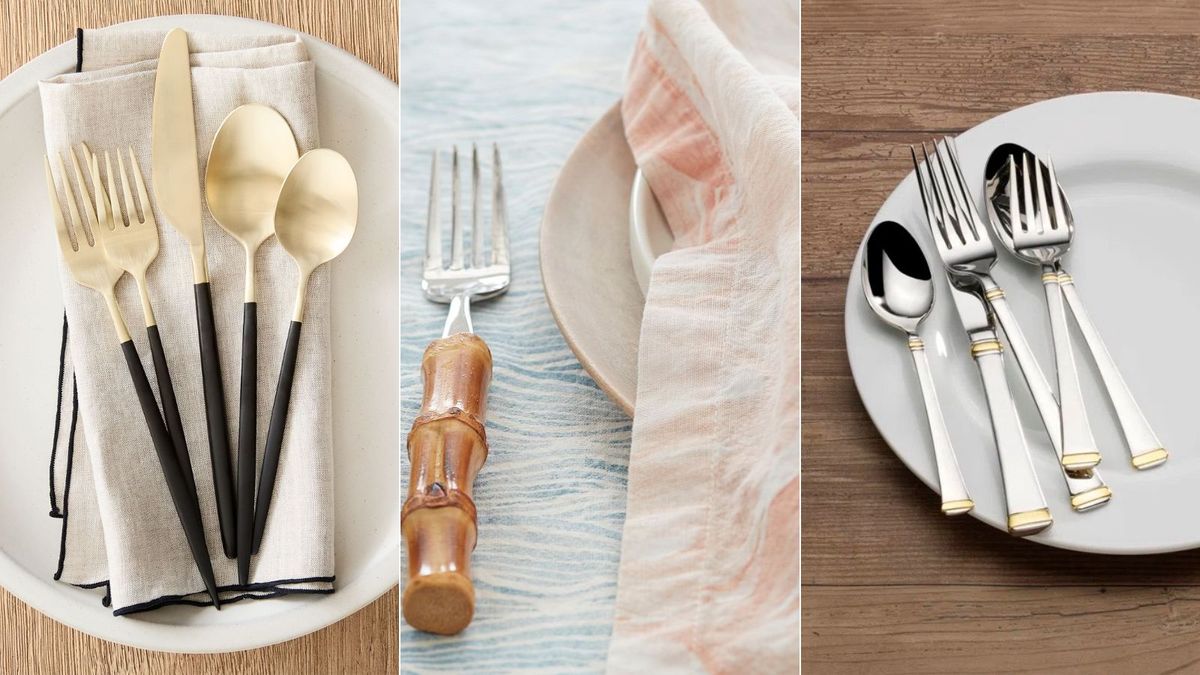 9 chic cutlery sets for the perfect addition to your next spring soirée ...