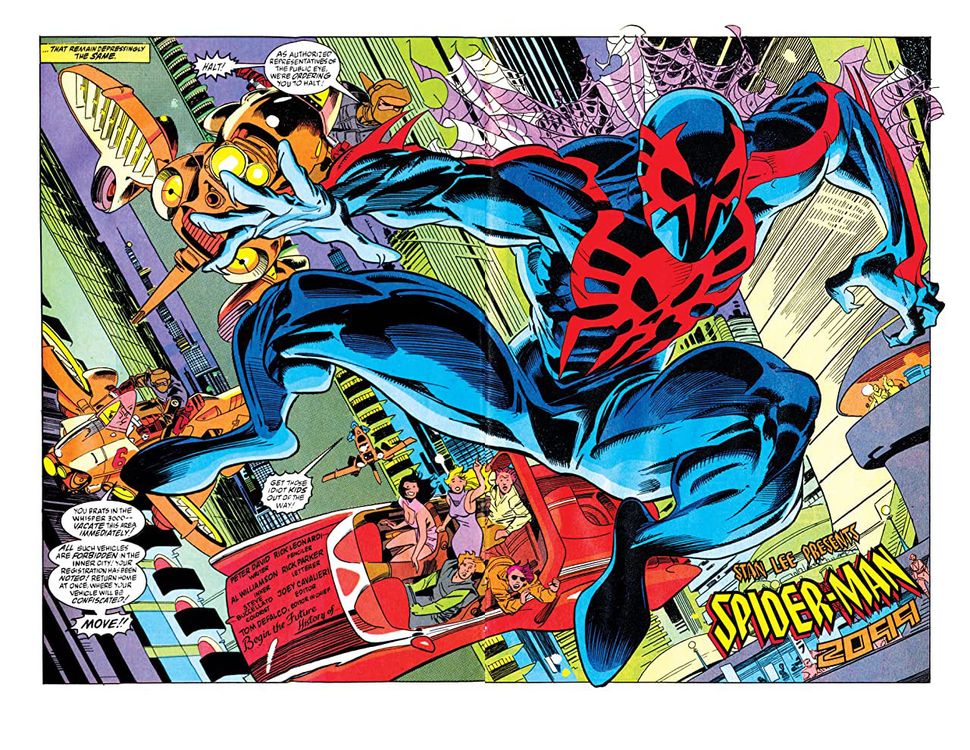 Looking back at the original Spider-Man 2099 run with Peter David ...