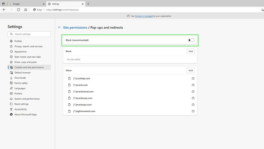 How to turn off the pop-up blocker in Microsoft Edge | Laptop Mag