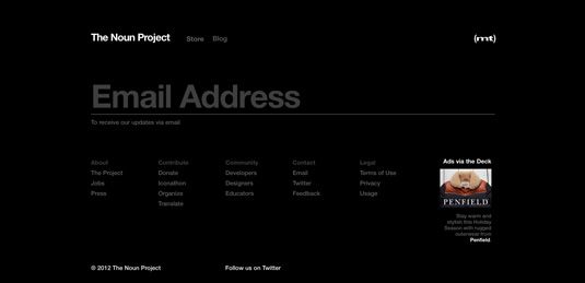 20 great examples of website footer design | Creative Bloq