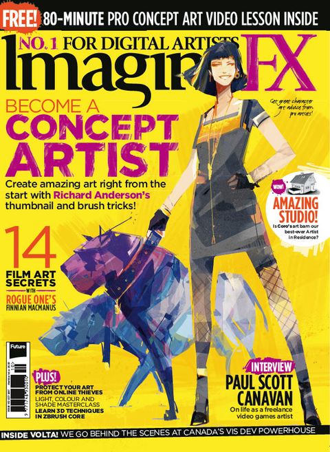 Become a concept artist with the latest issue of ImagineFX | Creative Bloq