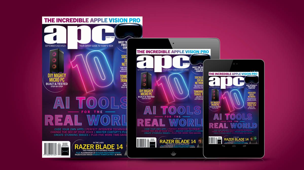 APC’s August 2023 issue is on sale now! | TechRadar