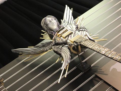 NAMM 2015: ESP's monster guitar stand in pictures and video | MusicRadar