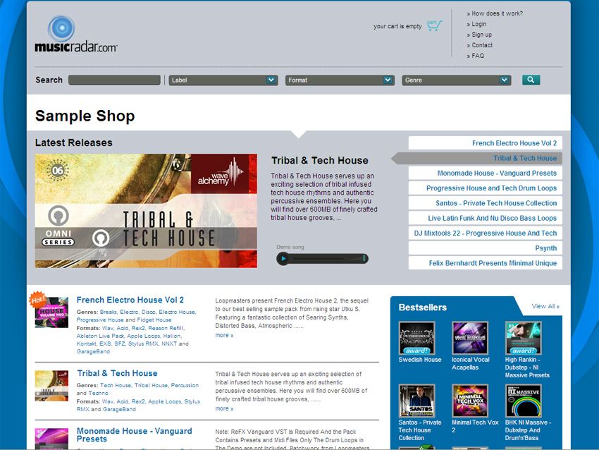 MusicRadar sample store: latest releases #3 | MusicRadar
