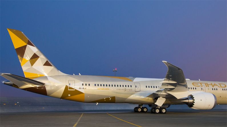 Etihad's new geometric livery design is an Arabian delight | Creative Bloq