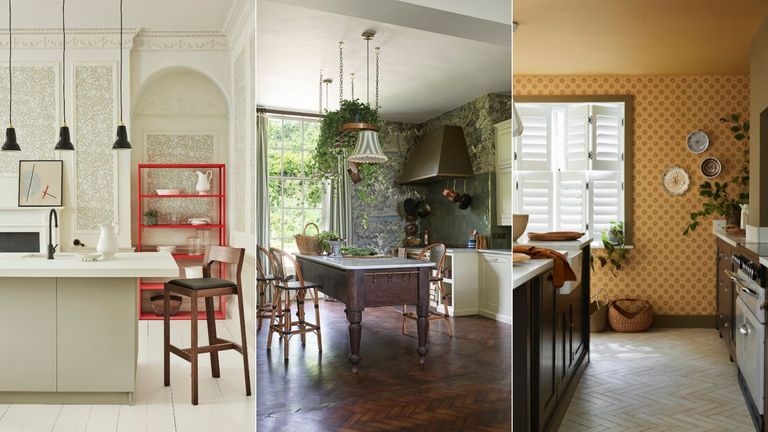11 kitchen wallpaper ideas to add character to your scheme | Homes and ...