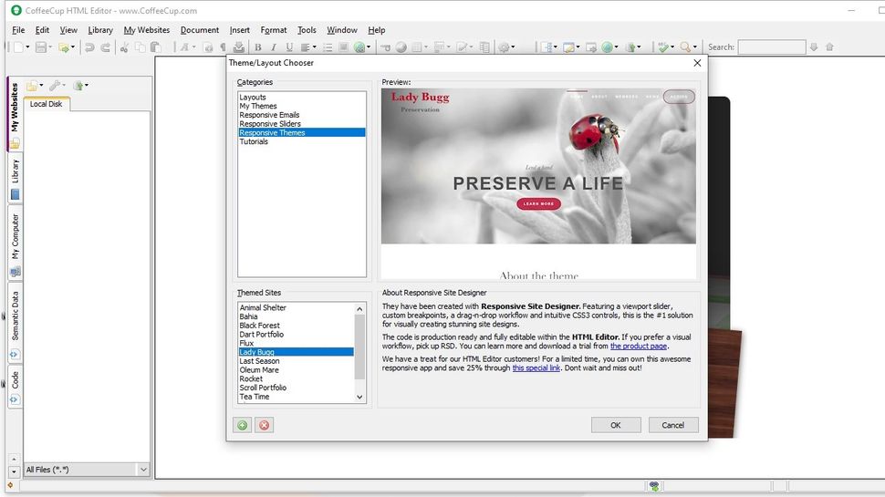 CoffeeCup Free HTML Editor review | TechRadar
