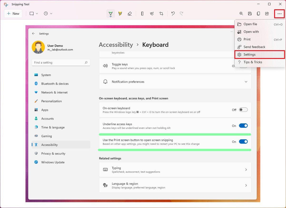 How to get started with the Snipping Tool app in Windows 11 | Windows ...