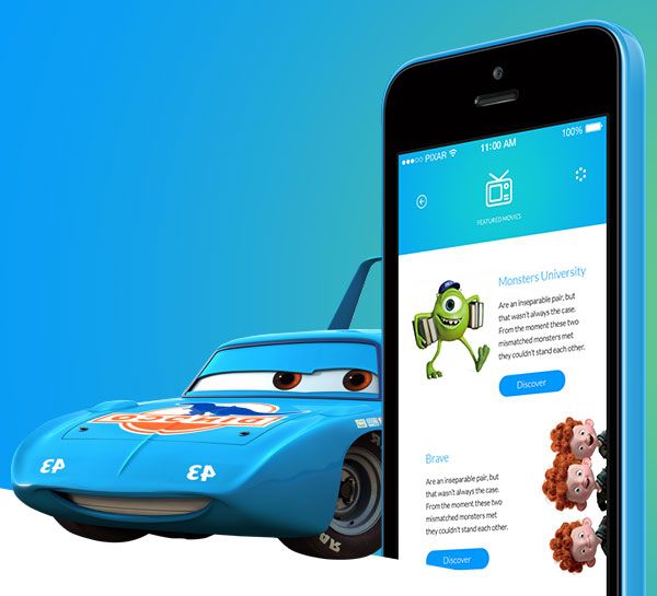 Design team creates incredible Pixar website concept | Creative Bloq