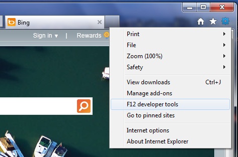 Discover the F12 developer tools in IE9 | Creative Bloq