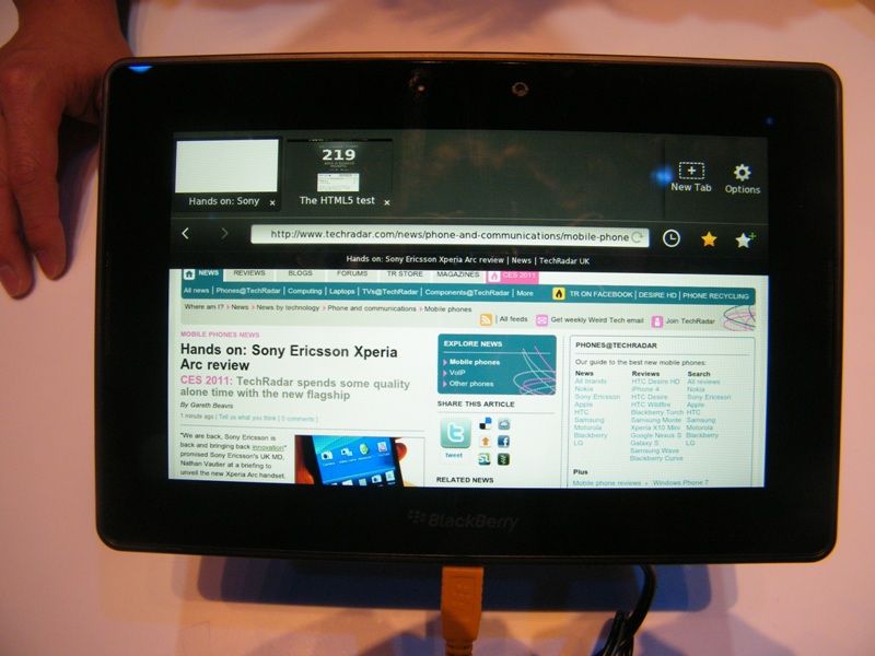 BlackBerry PlayBook to get Android app support this year? | TechRadar