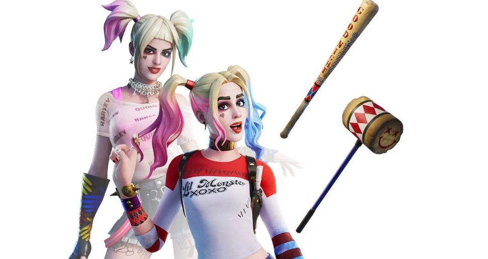 Get your first look at Fortnite's Harley Quinn skin | PC Gamer