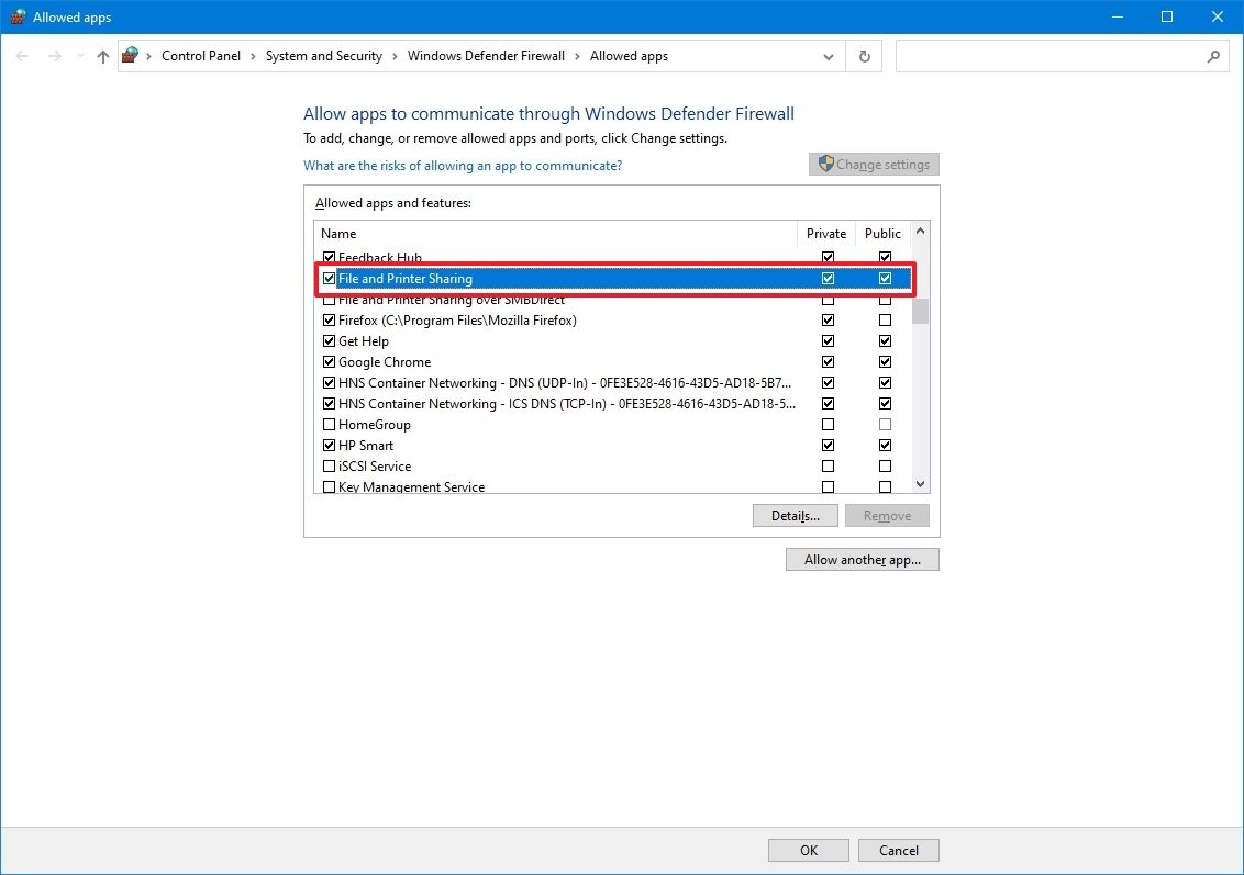 How to share files and printers without HomeGroup on Windows 10 ...