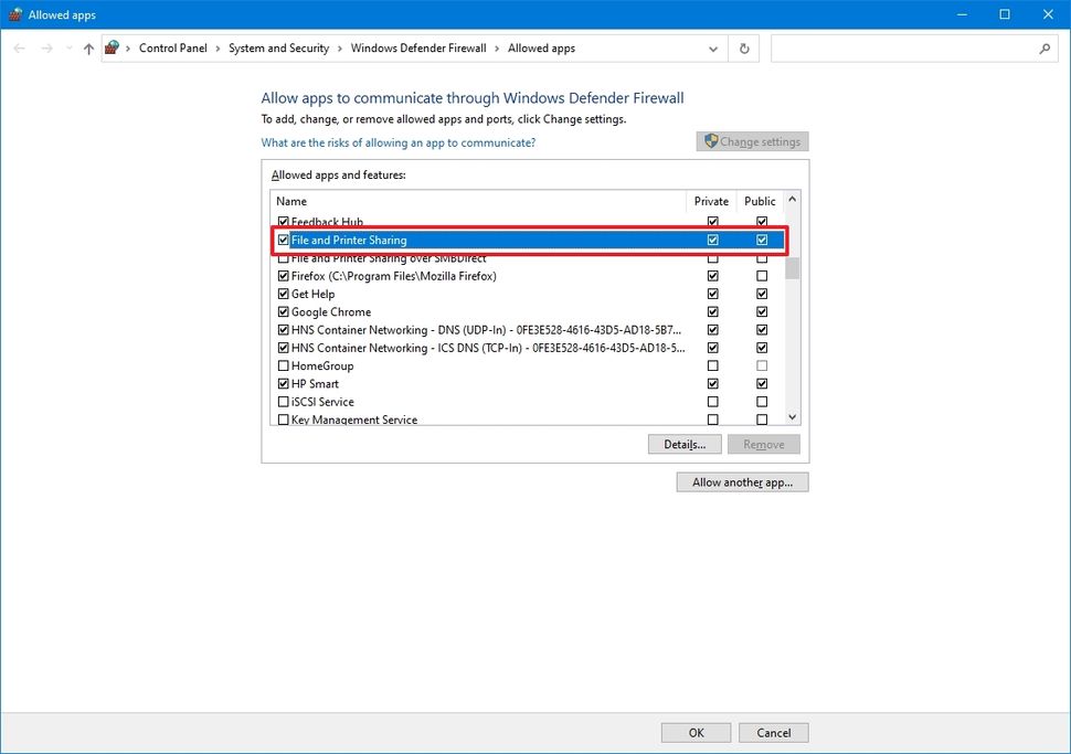 How to share files and printers without HomeGroup on Windows 10 ...
