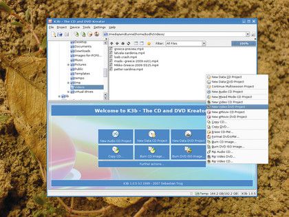 K3b - 6 of the best media burners for Linux - Page 5 | TechRadar