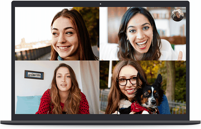 Skype’s new background-blurring feature is a celebration of living in ...