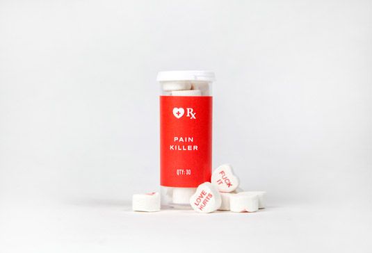 Branding a broken heart: the Love Hurts survival kit | Creative Bloq