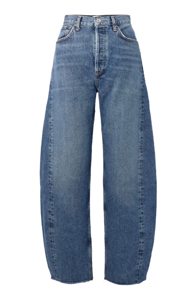 The 21 Best Barrel Jeans, According to a Celebrity Stylist | Marie Claire