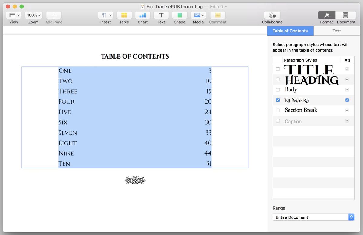 Pages review: The Best New Way to Create Ebooks on the Mac | iMore