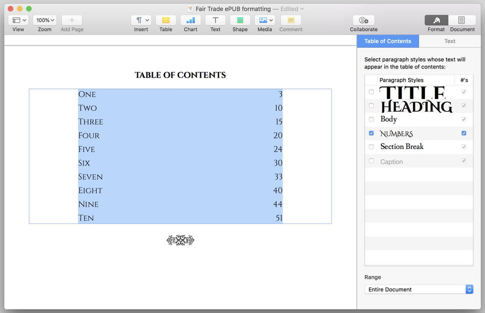 Pages review: The Best New Way to Create Ebooks on the Mac | iMore