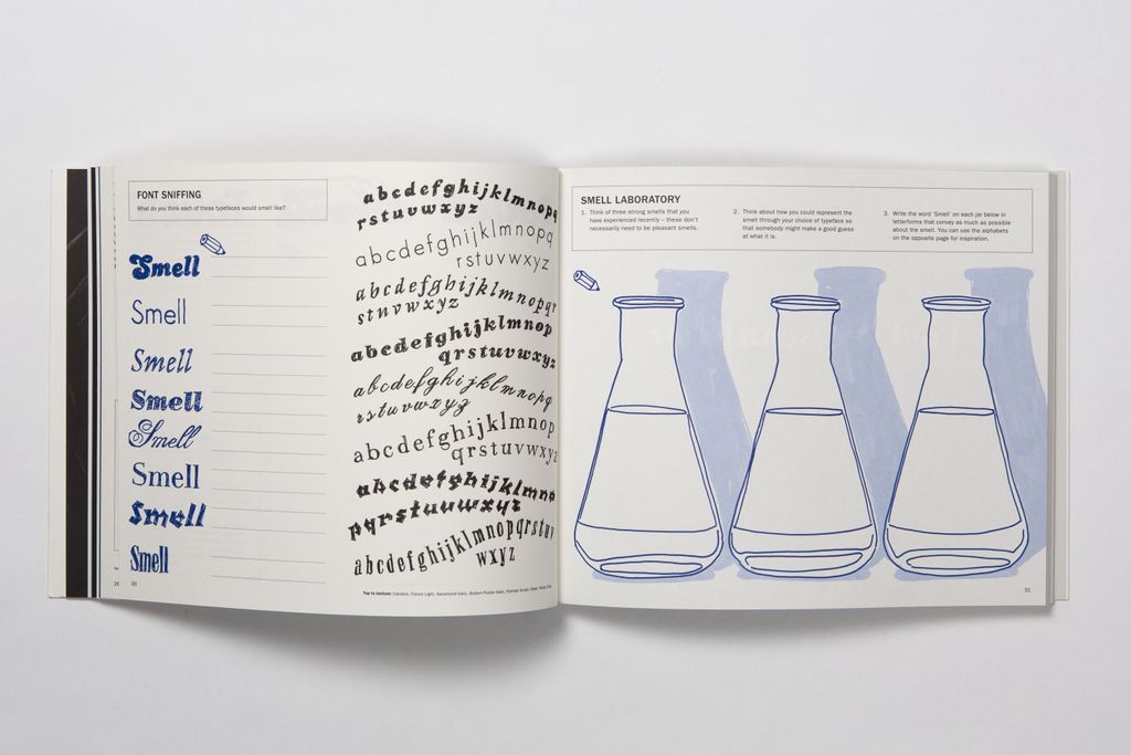 Fun typography activity book explores letterform psychology | Creative Bloq