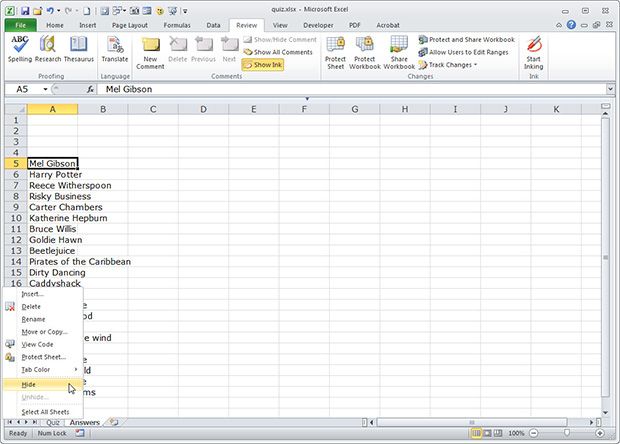 How to make a quiz in Excel | TechRadar