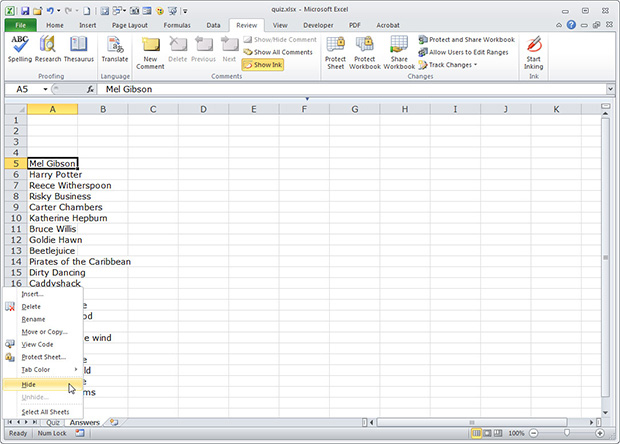 How To Make A Quiz In Excel TechRadar