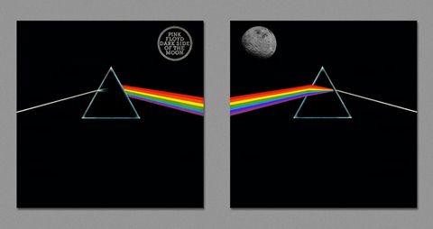 Classic album covers seen from the other side | Creative Bloq