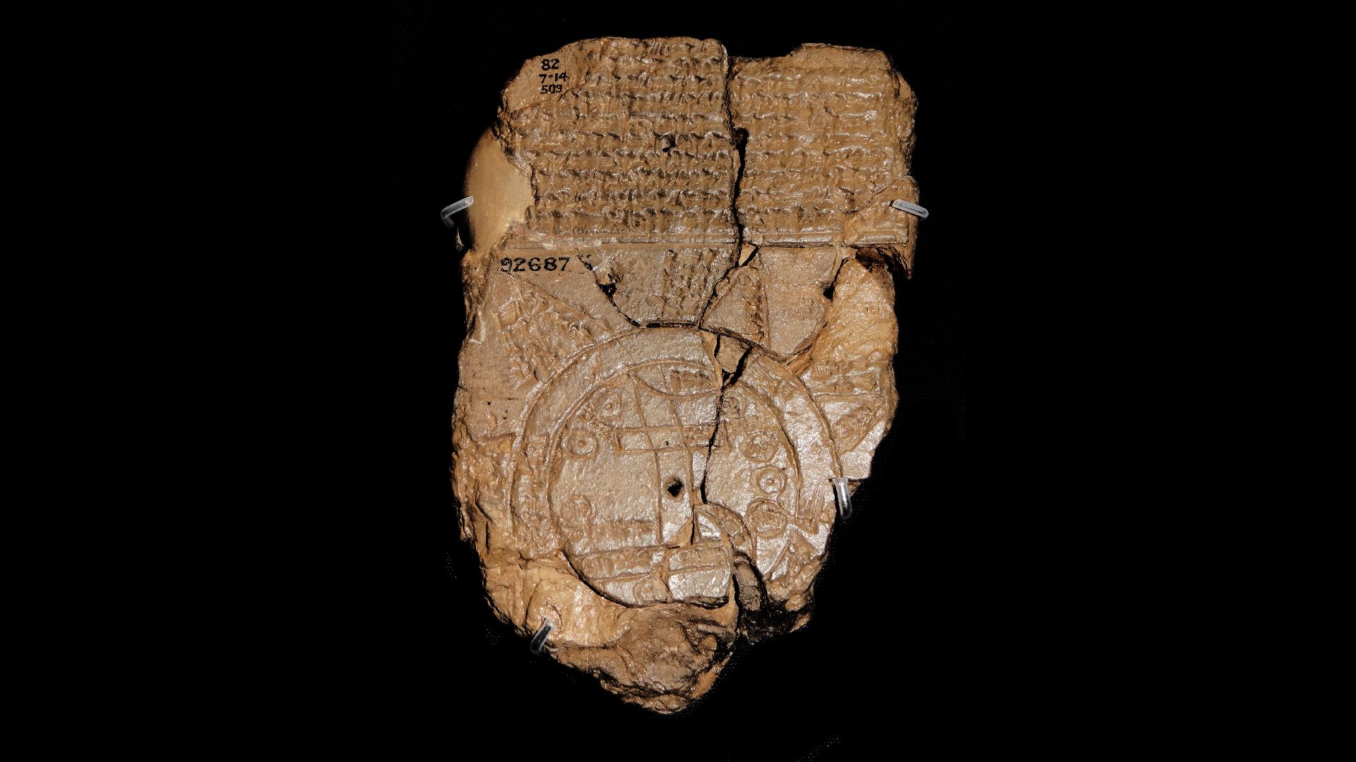 Babylonian Map of the World: The oldest known map of the ancient world ...