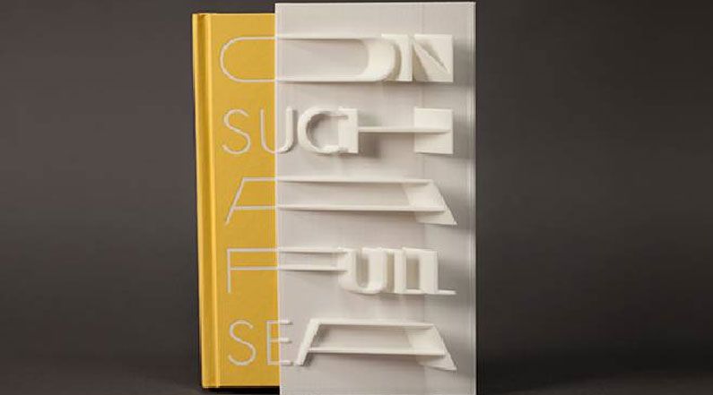 3D-printed typography gives book an extraordinary look | Creative Bloq