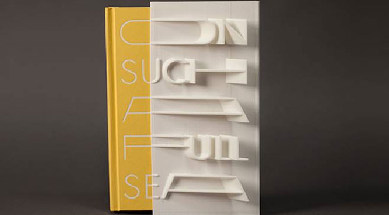 3D-printed typography gives book an extraordinary look | Creative Bloq