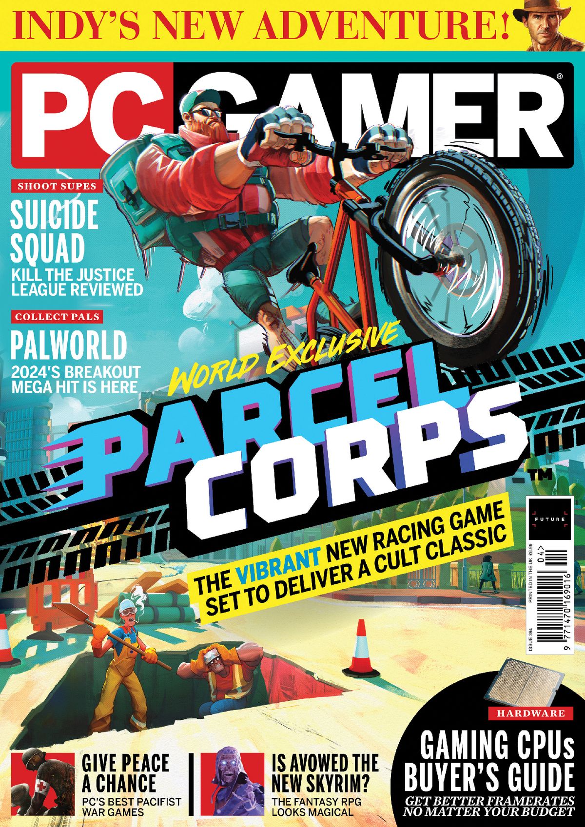 PC Gamer magazine's new issue is on sale now: Parcel Corps | PC Gamer