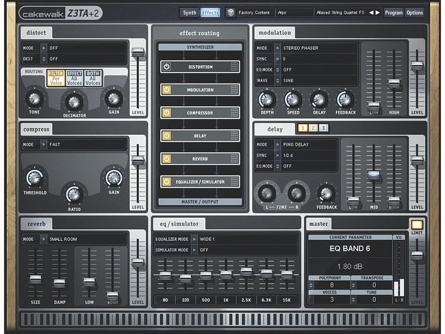 Cakewalk Z3TA+ 2 review | MusicRadar