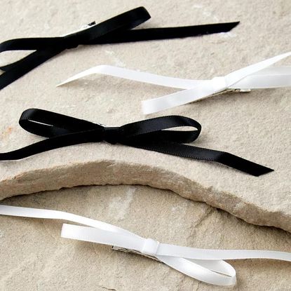 Bow stacking is the hair accessory trend to know for 2024 | Marie Claire UK