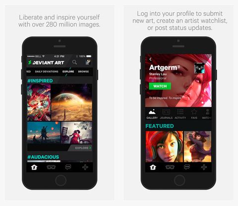DeviantArt releases free mobile art app | Creative Bloq