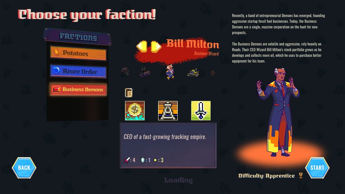 Gem Wizards Tactics is a bite-sized strategy game that pits potato ...