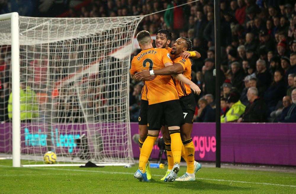 Jiminez strikes again as Wolves show their teeth against Bournemouth ...